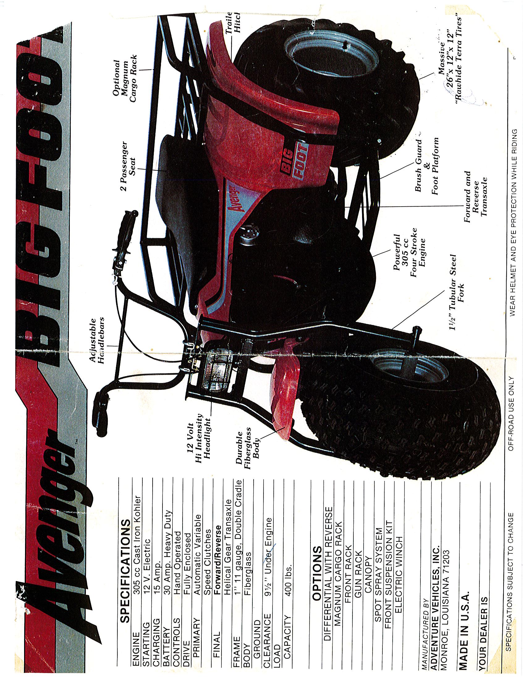 Adventure Vehicles | threewheelermanuals.com